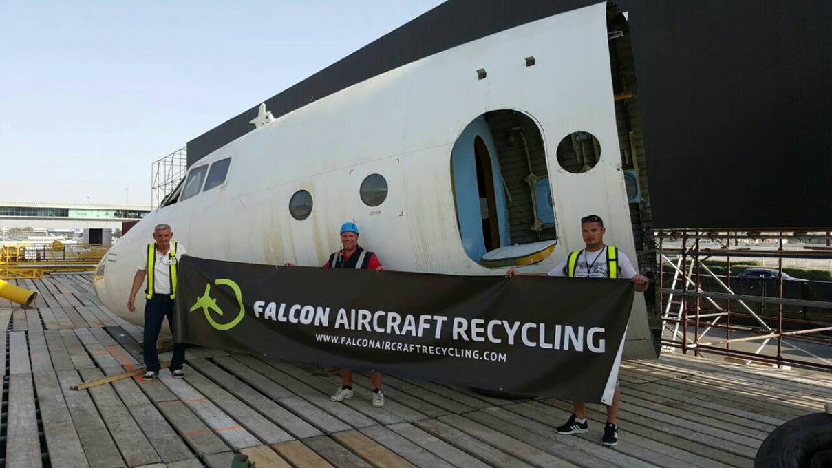 Falcon Aircraft Recycling - Aircraft Recycling in the UAE